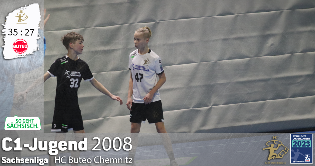 [C1-Jugend] HC Buteo Chemnitz 27:35 HC Elbflorenz - Jungtiger HC Elbflorenz