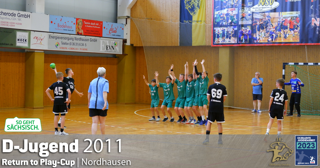 [D1-Jugend] Return to Play-Cup in Nordhausen - Jungtiger HC Elbflorenz