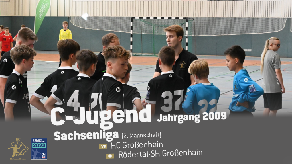 [C2-Jugend] HC Großenhain 45:36 HC Elbflorenz II - Jungtiger HC Elbflorenz